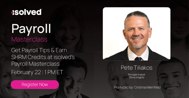 Brad Ronek on LinkedIn: isolved Masterclass - Payroll Brad Ronek on LinkedIn: isolved Masterclass - Payroll