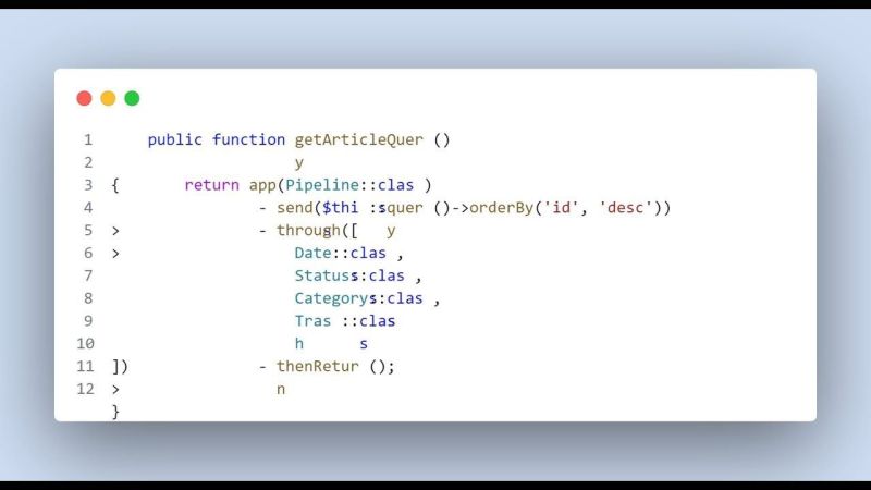 Laravel News on LinkedIn: Laravel Reusable Filter Query Example With ... Laravel News on LinkedIn: Laravel Reusable Filter Query Example With ...