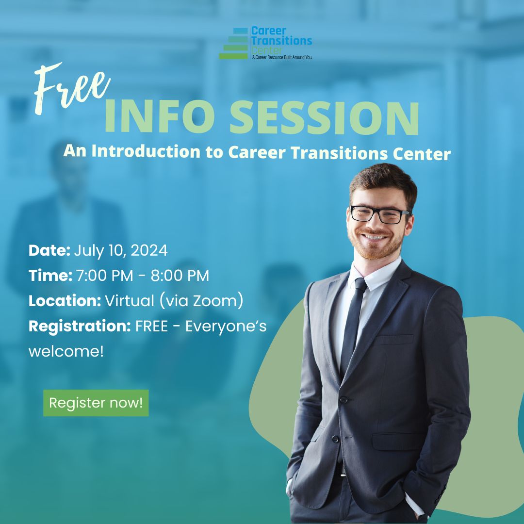 Free information session on career transitions at CTC | Career ... Free information session on career transitions at CTC | Career ...