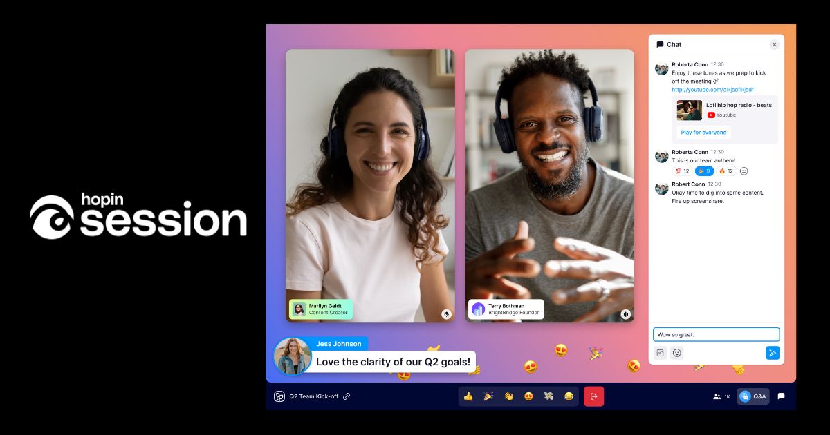 The Easiest Way To Host Interactive Webinars And Meetings | Hopin ... The Easiest Way To Host Interactive Webinars And Meetings | Hopin ...