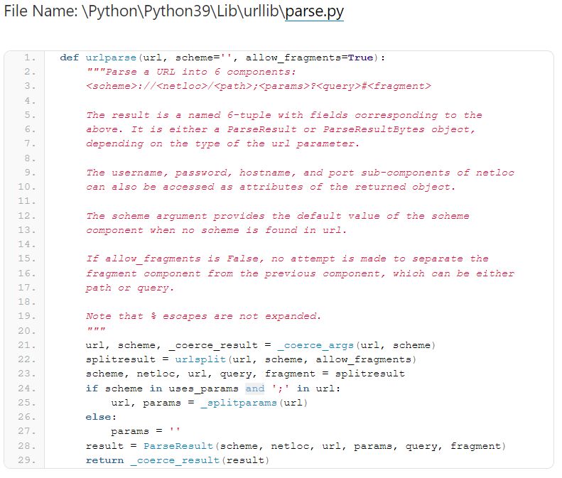 Python URL parsing function flaw can enable command execution | Patrick ... Python URL parsing function flaw can enable command execution | Patrick ...
