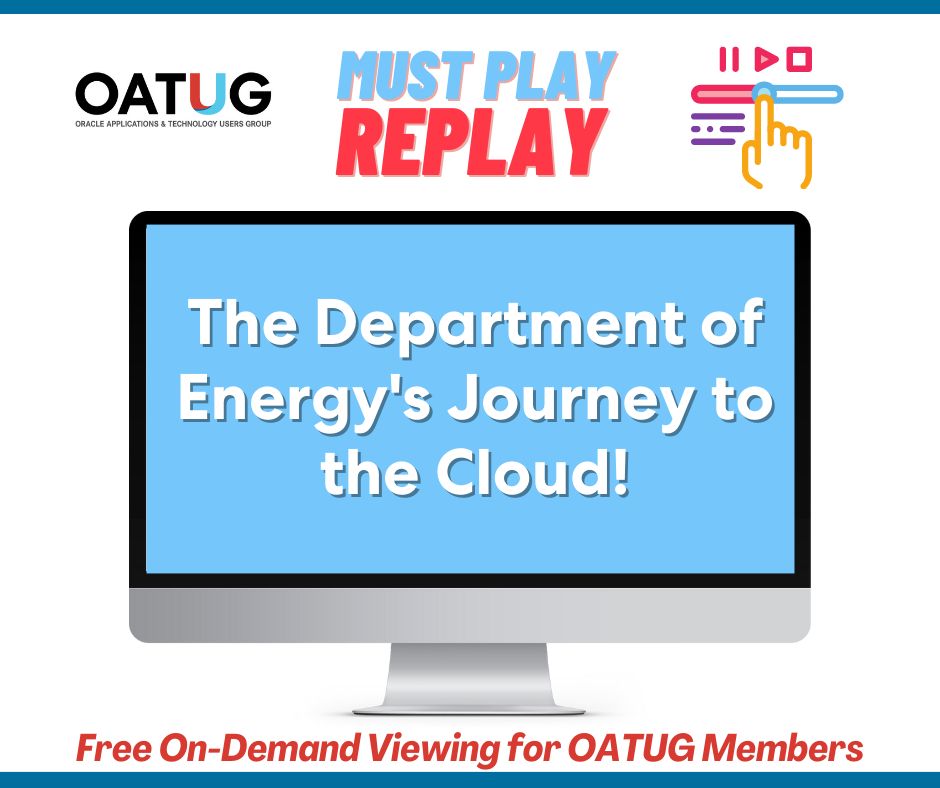 Oracle Applications & Technology Users Group (OATUG) on LinkedIn: # ... Oracle Applications & Technology Users Group (OATUG) on LinkedIn: # ...