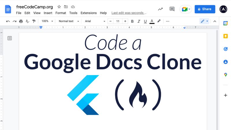 freeCodeCamp on LinkedIn: Code Google Docs with Flutter freeCodeCamp on LinkedIn: Code Google Docs with Flutter