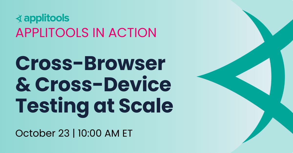 Applitools on LinkedIn: Cross-Browser and Cross-Device Testing at Scale ... Applitools on LinkedIn: Cross-Browser and Cross-Device Testing at Scale ...