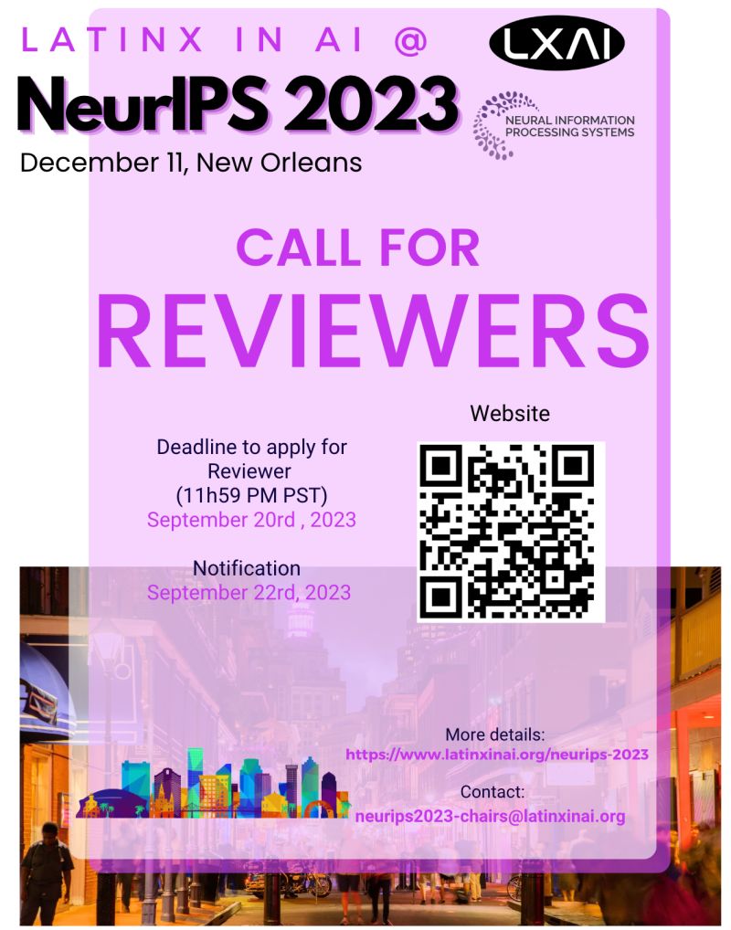 Latinx in AI (LXAI) on LinkedIn: #lxai #neurips2023 Latinx in AI (LXAI) on LinkedIn: #lxai #neurips2023