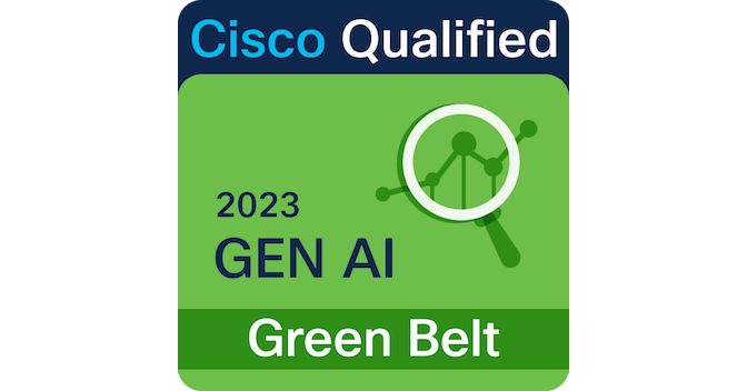 Data Science @Cisco Generative AI Green Belt was issued by Cisco to ... Data Science @Cisco Generative AI Green Belt was issued by Cisco to ...