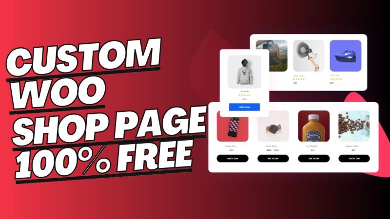 WooCommerce Custom Shop Page Design with Elementor FREE 2023 | Jeff Kerby WooCommerce Custom Shop Page Design with Elementor FREE 2023 | Jeff Kerby