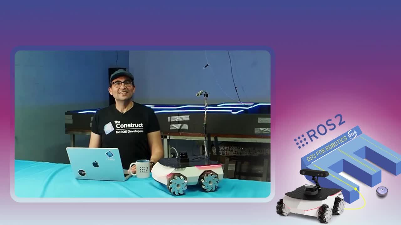 #dds #ros2 #robotics | The Construct Robotics Institute #dds #ros2 #robotics | The Construct Robotics Institute