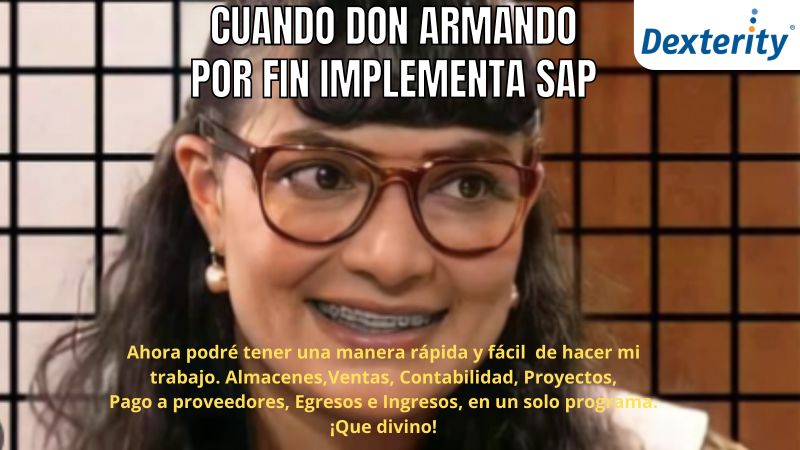 Dexterity SA de CV en LinkedIn: #sap #sb1 #erp #businessanalytics Dexterity SA de CV en LinkedIn: #sap #sb1 #erp #businessanalytics