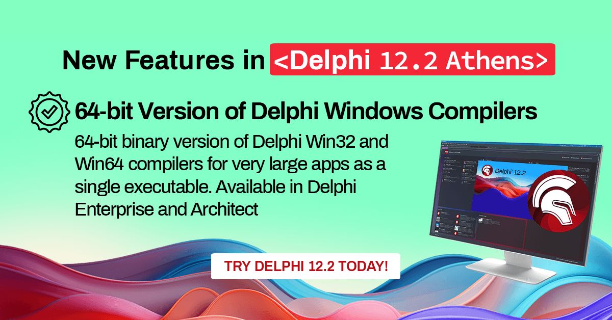 Embarcadero Technologies on LinkedIn: #delphi #developers #tools #ide Embarcadero Technologies on LinkedIn: #delphi #developers #tools #ide