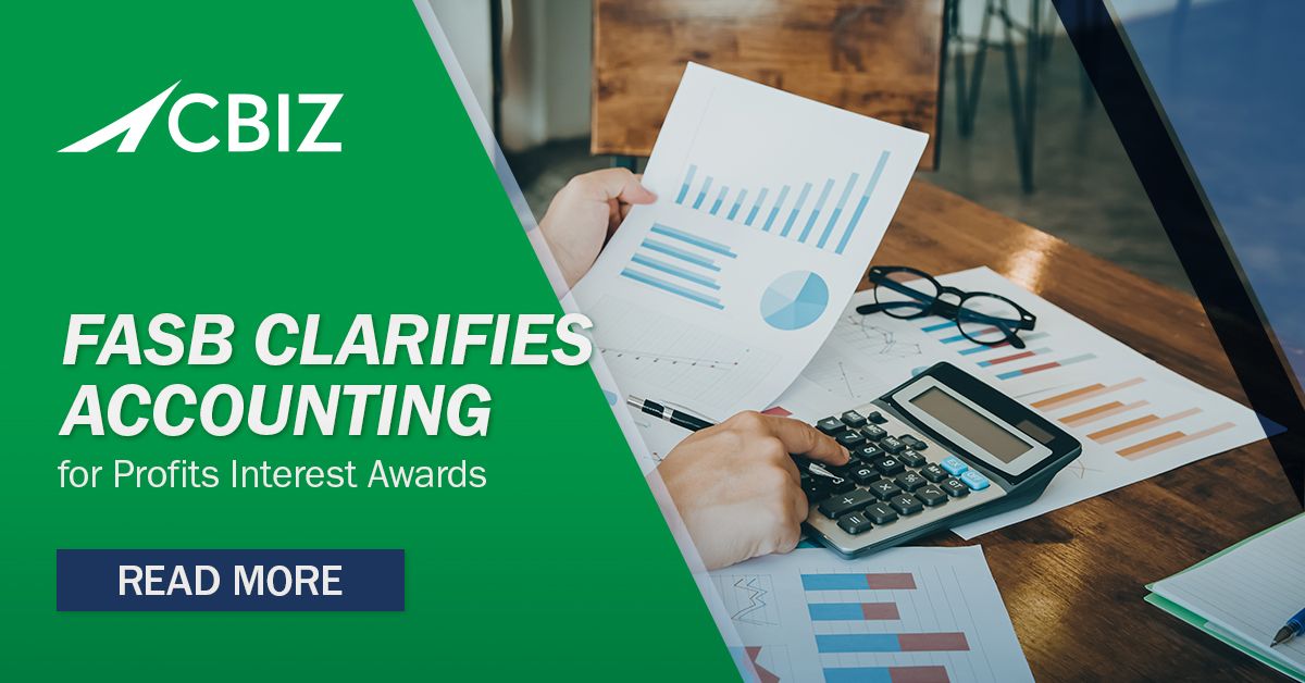 FASB Clarifies Accounting for Profits Interest Awards | Angie Kennedy ... FASB Clarifies Accounting for Profits Interest Awards | Angie Kennedy ...