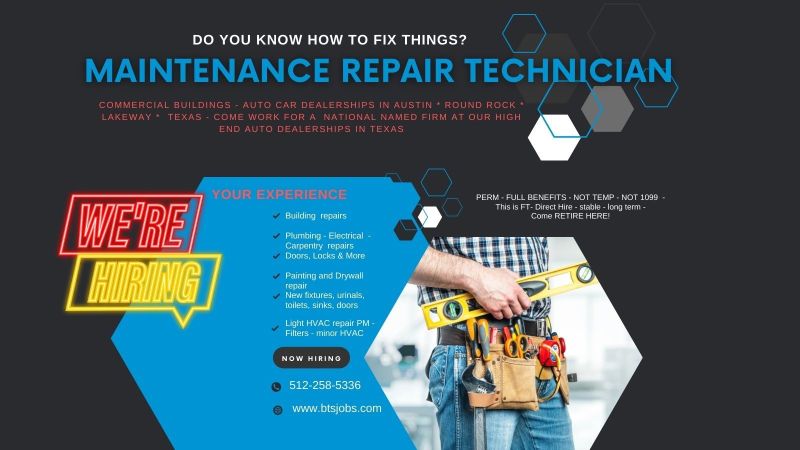 Building Team Solutions Inc on LinkedIn: #hiring #maintenance # ... Building Team Solutions Inc on LinkedIn: #hiring #maintenance # ...