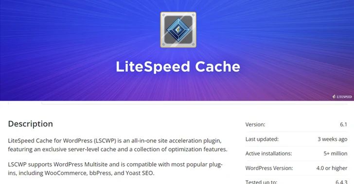The Driz Group on LinkedIn: WordPress LiteSpeed Plugin Vulnerability ... The Driz Group on LinkedIn: WordPress LiteSpeed Plugin Vulnerability ...