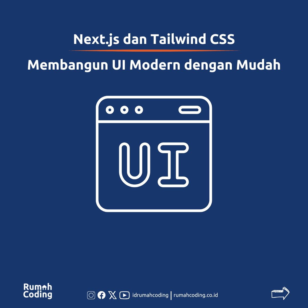 Rumah Coding on LinkedIn: #nextjs #tailwindcss #webdevelopment # ... Rumah Coding on LinkedIn: #nextjs #tailwindcss #webdevelopment # ...