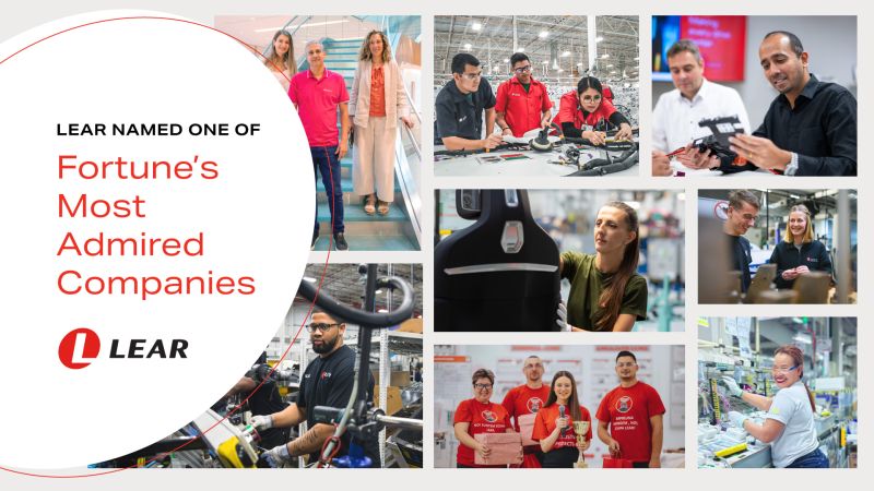 Lear Corporation on LinkedIn: Lear Named One of FORTUNE’S 2024 Most ... Lear Corporation on LinkedIn: Lear Named One of FORTUNE’S 2024 Most ...