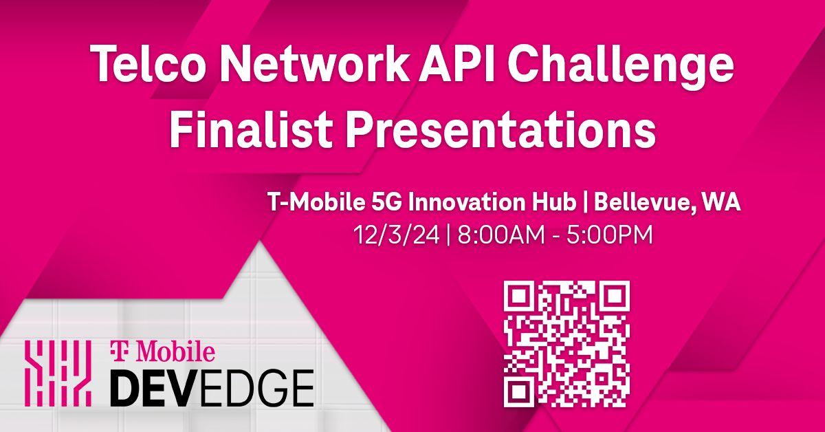 T-Mobile DevEdge on LinkedIn: Join us for the Final Presentation of the ... T-Mobile DevEdge on LinkedIn: Join us for the Final Presentation of the ...