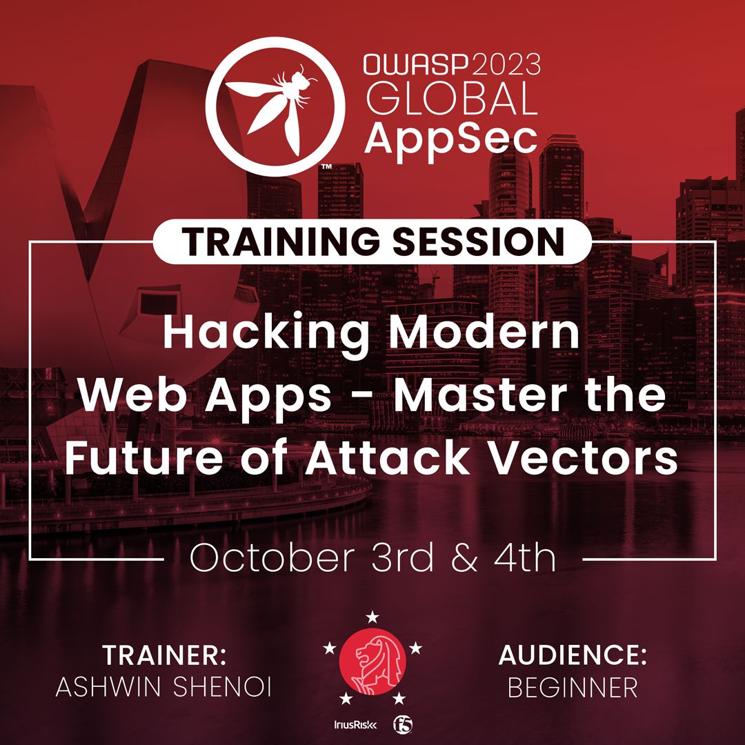 OWASP® Foundation on LinkedIn: #owasp #singapore #infosec #devsecops # ... OWASP® Foundation on LinkedIn: #owasp #singapore #infosec #devsecops # ...