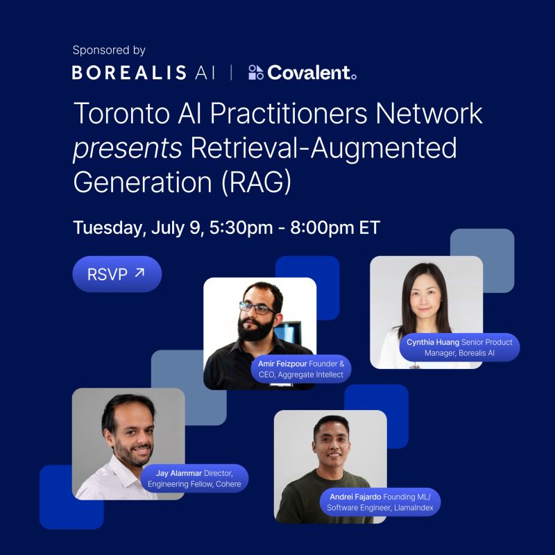 RBC Borealis on LinkedIn: An Evening about Retrieval-Augmented ... RBC Borealis on LinkedIn: An Evening about Retrieval-Augmented ...