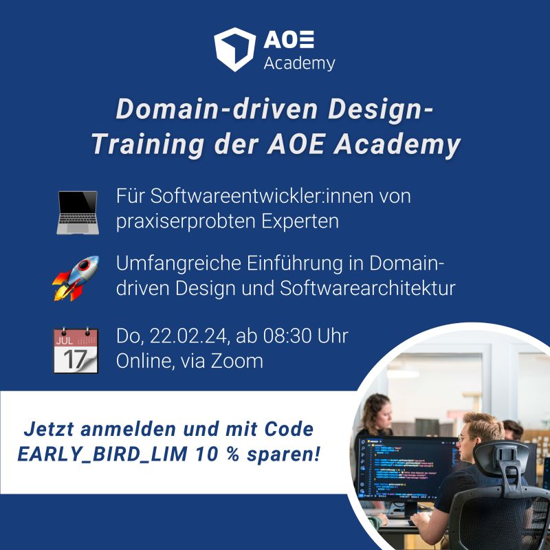 Taktische Softwarearchitektur: Domain Driven Design | AOE Taktische Softwarearchitektur: Domain Driven Design | AOE