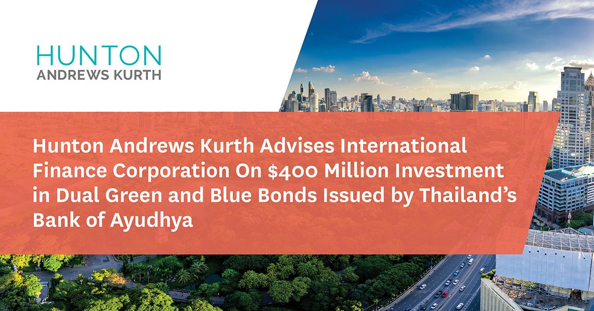 Hunton Andrews Kurth LLP on LinkedIn: Hunton Andrews Kurth Advises ... Hunton Andrews Kurth LLP on LinkedIn: Hunton Andrews Kurth Advises ...