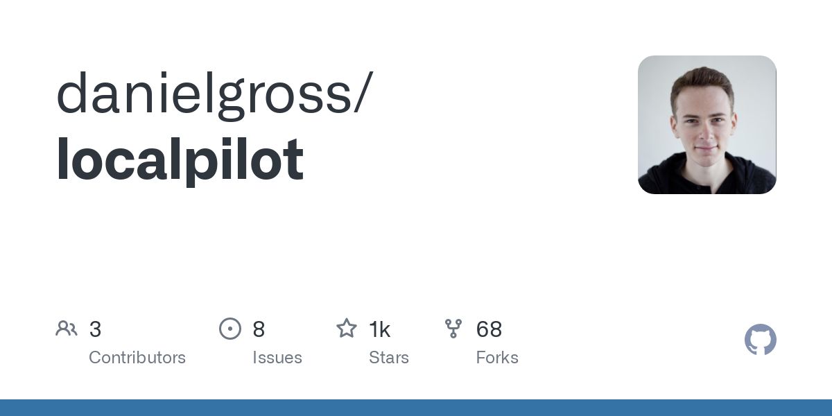 Markus Eisele on LinkedIn: GitHub - danielgross/localpilot Markus Eisele on LinkedIn: GitHub - danielgross/localpilot