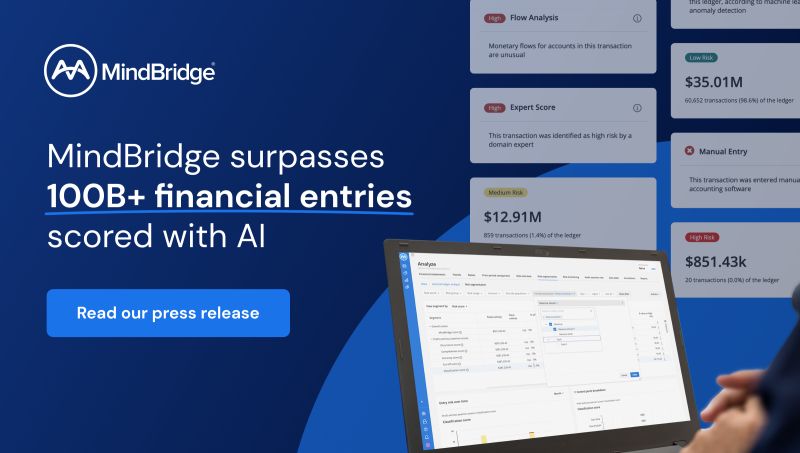 Michael Bottala, CPA on LinkedIn: MindBridge marks 2023 with ... Michael Bottala, CPA on LinkedIn: MindBridge marks 2023 with ...
