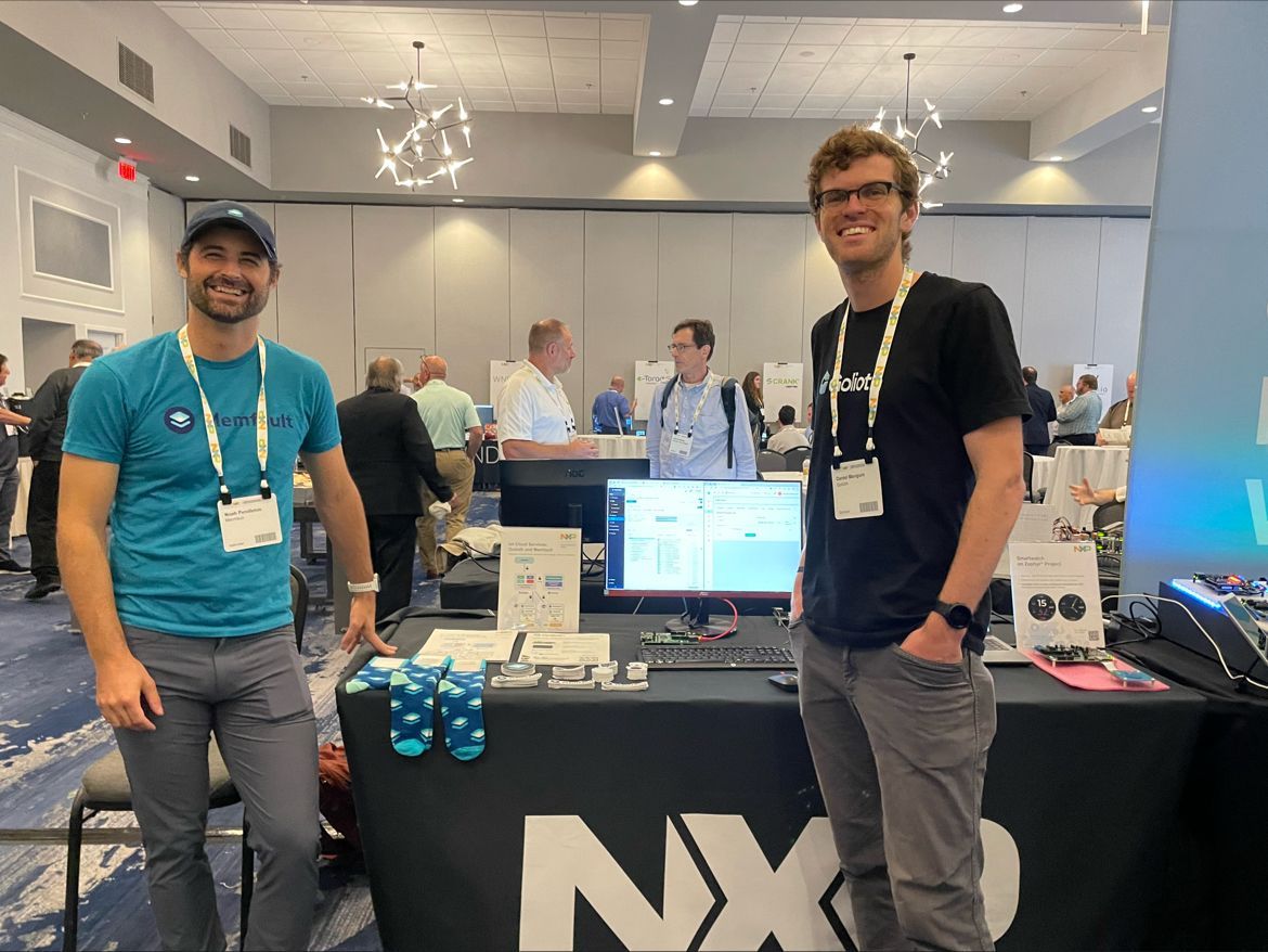 Golioth on LinkedIn: #nxptechdays #golioth #iot #tech #iotsecurity # ... Golioth on LinkedIn: #nxptechdays #golioth #iot #tech #iotsecurity # ...