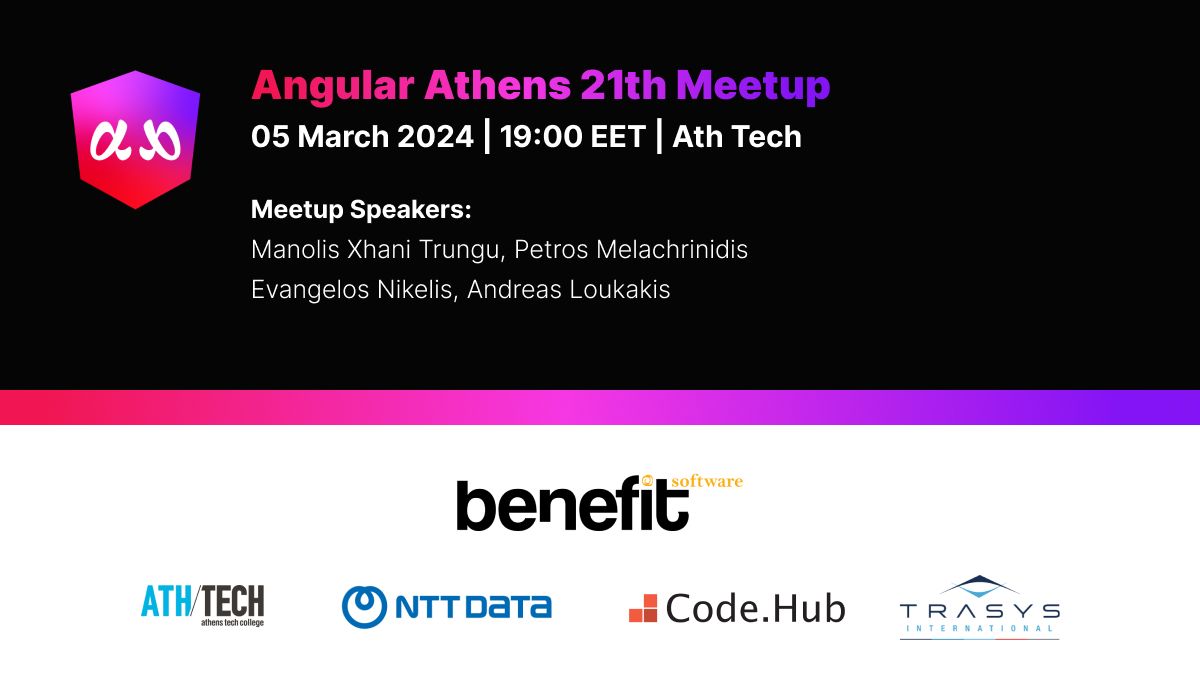 #angularathens #angular #opensource #softwaredevelopment #meetup ... #angularathens #angular #opensource #softwaredevelopment #meetup ...