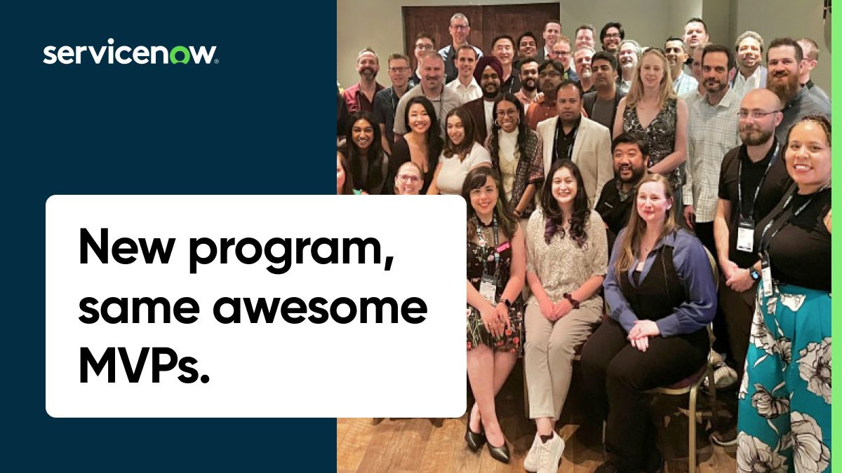 Ashutosh Munot on LinkedIn: Unveiling the ServiceNow MVP Community Program! Ashutosh Munot on LinkedIn: Unveiling the ServiceNow MVP Community Program!