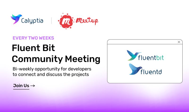Calyptia on LinkedIn: #fluentd #fluentbit Calyptia on LinkedIn: #fluentd #fluentbit