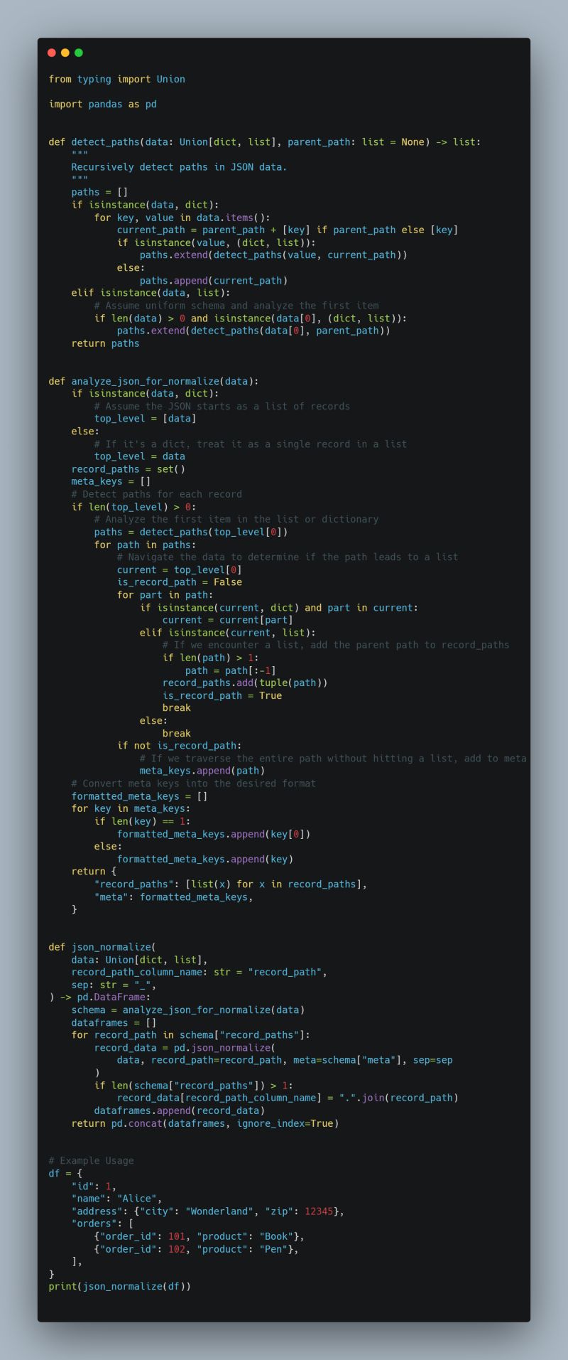 Lucas J. on LinkedIn: #api #python #pandas #cleancode Lucas J. on LinkedIn: #api #python #pandas #cleancode