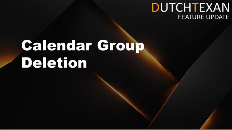 Mark Wieggers on LinkedIn: Calendar Group Deletion Mark Wieggers on LinkedIn: Calendar Group Deletion
