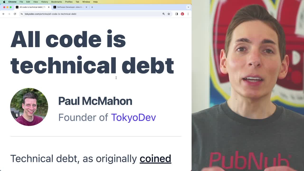 Stephen Blum on LinkedIn: #coding #techdebt #softwaredevelopment | 17 ... Stephen Blum on LinkedIn: #coding #techdebt #softwaredevelopment | 17 ...