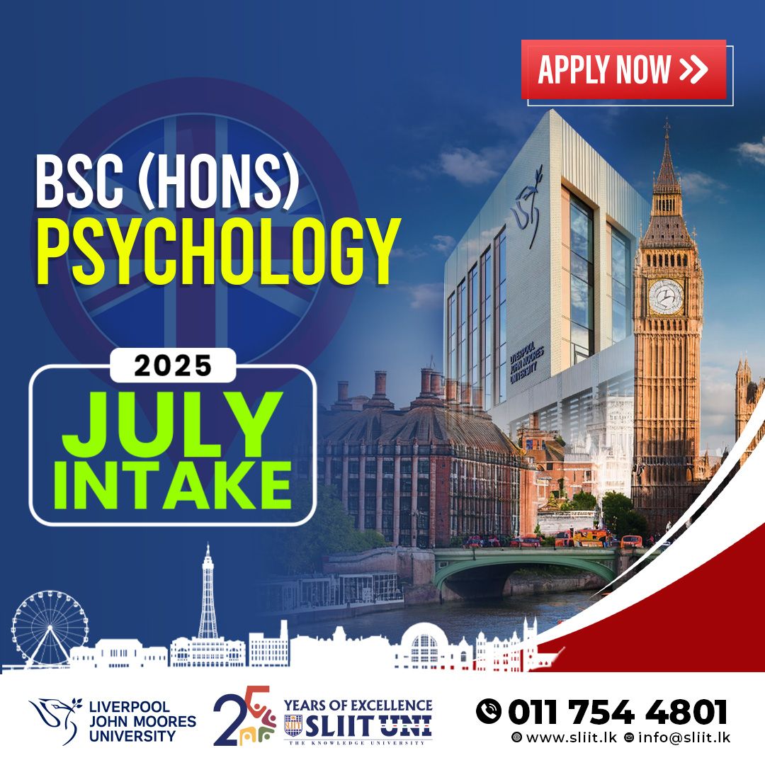 EVOLVE BEYOND with SLIIT | BSc (Hons) Psychology | SLIIT EVOLVE BEYOND with SLIIT | BSc (Hons) Psychology | SLIIT