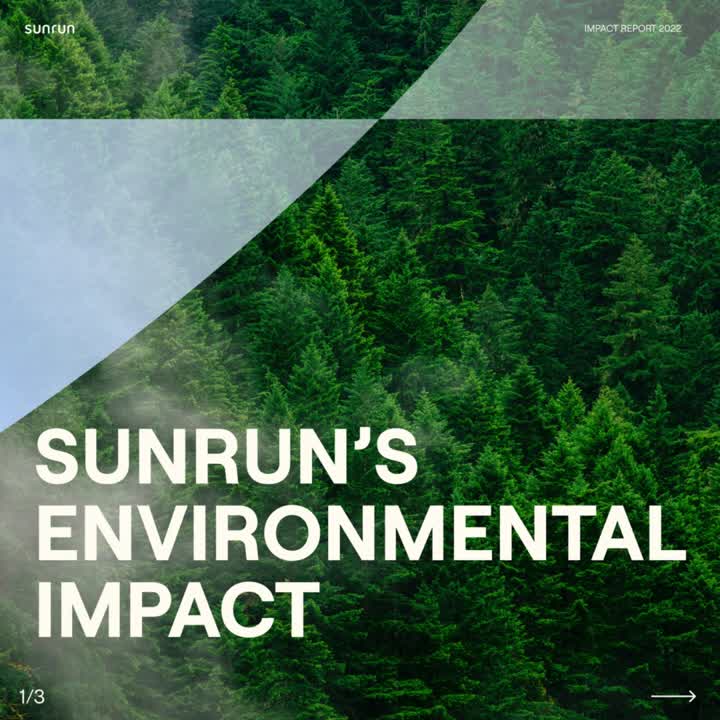 Sunrun's Environmental Impact | Lance Thayer, CFM Sunrun's Environmental Impact | Lance Thayer, CFM