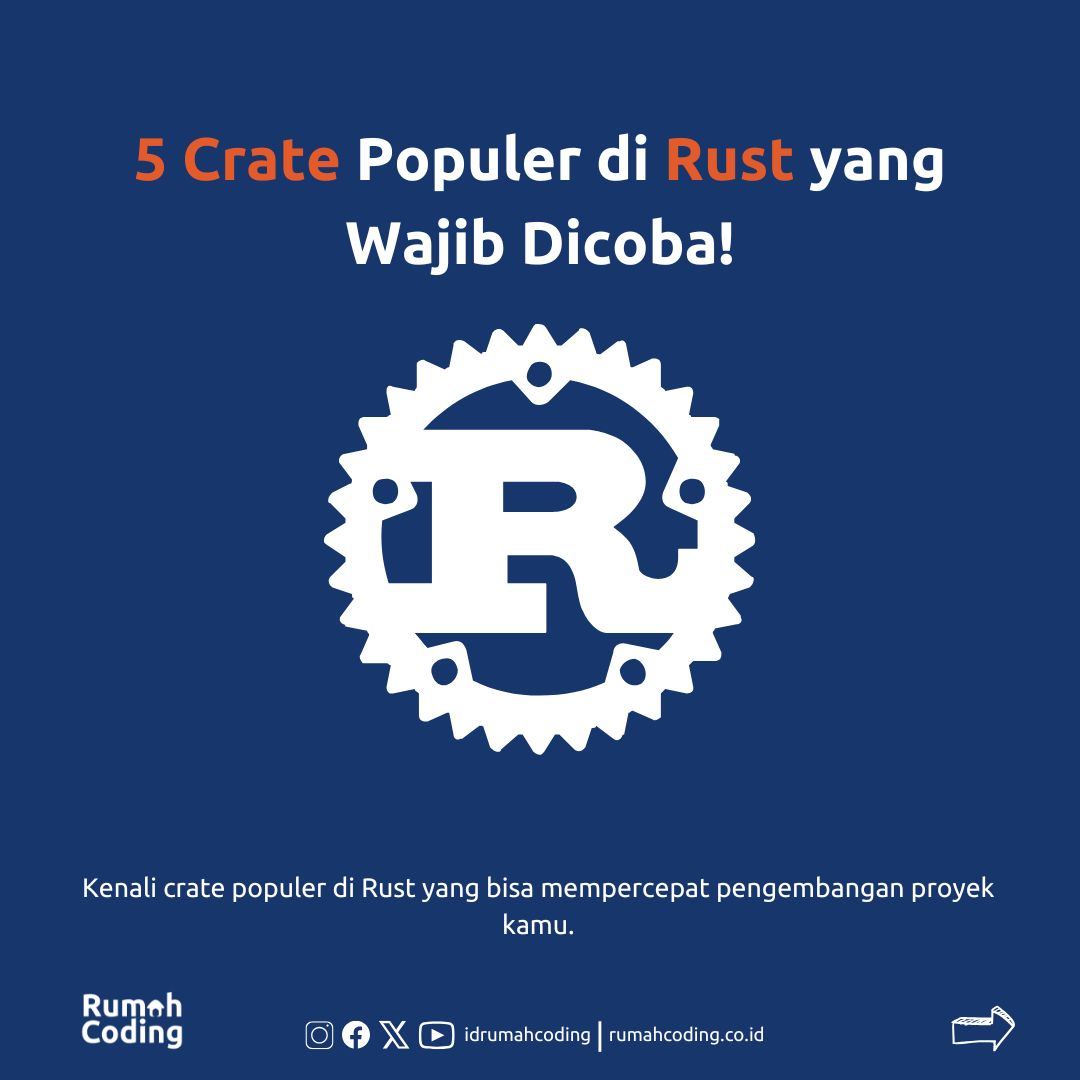 Rumah Coding on LinkedIn: #rustlang #rustcrates #rustprogramming # ... Rumah Coding on LinkedIn: #rustlang #rustcrates #rustprogramming # ...