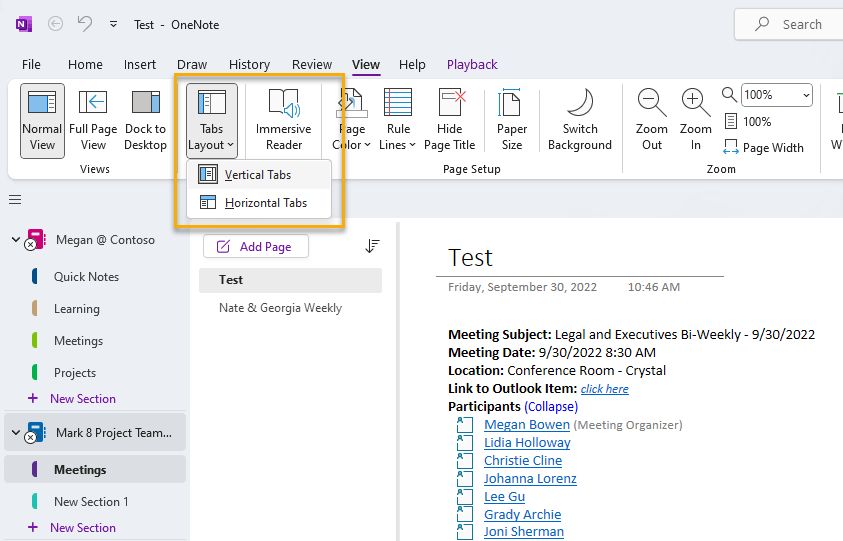 Nate Chamberlain on LinkedIn: How to move OneNote section tabs and ... Nate Chamberlain on LinkedIn: How to move OneNote section tabs and ...