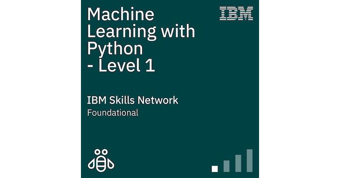 Machine Learning with Python - Level 1 was issued by IBM to NIVASH R N ... Machine Learning with Python - Level 1 was issued by IBM to NIVASH R N ...