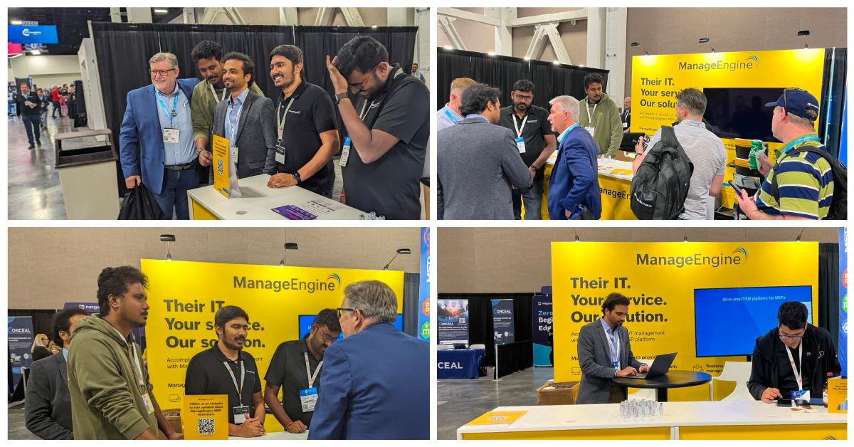 ManageEngine Site24x7 on LinkedIn: #mspexpo ManageEngine Site24x7 on LinkedIn: #mspexpo