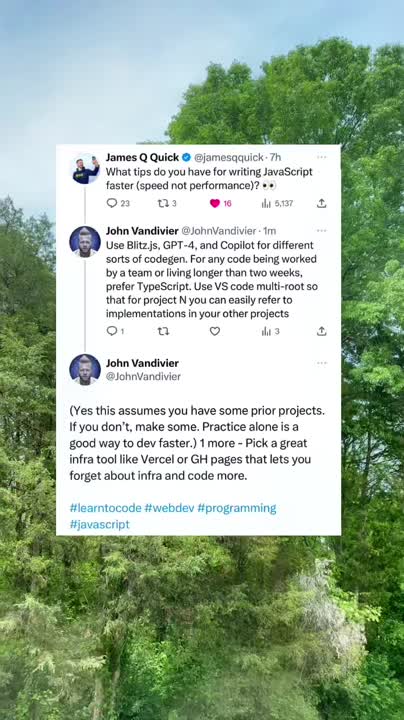 John Vandivier on LinkedIn: #javascript #webdeveloper #education #science John Vandivier on LinkedIn: #javascript #webdeveloper #education #science