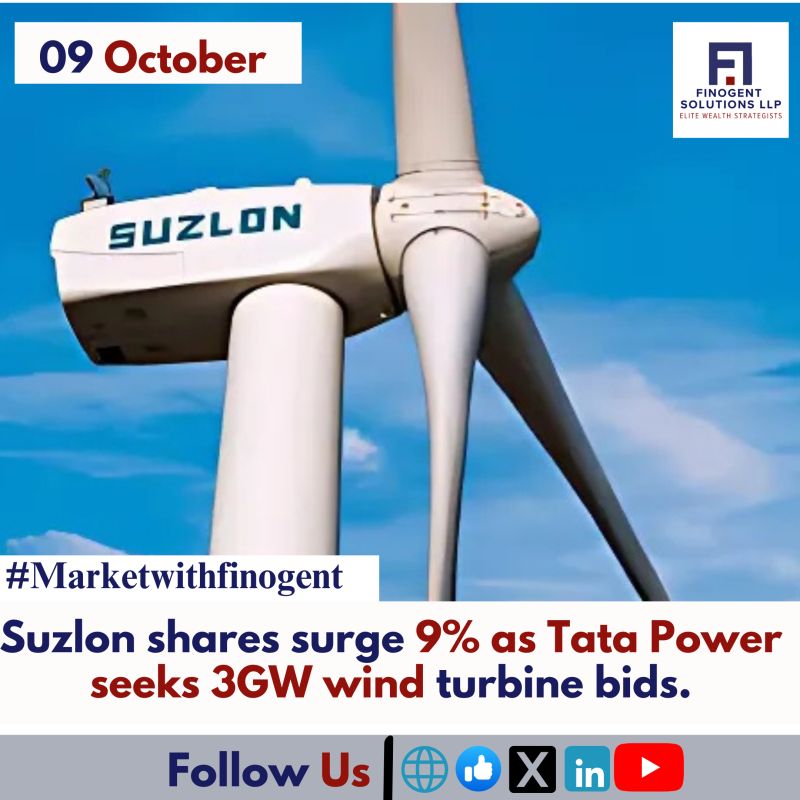 Finogent Solutions LLP on LinkedIn: Suzlon Group shares soar 9% as ... Finogent Solutions LLP on LinkedIn: Suzlon Group shares soar 9% as ...