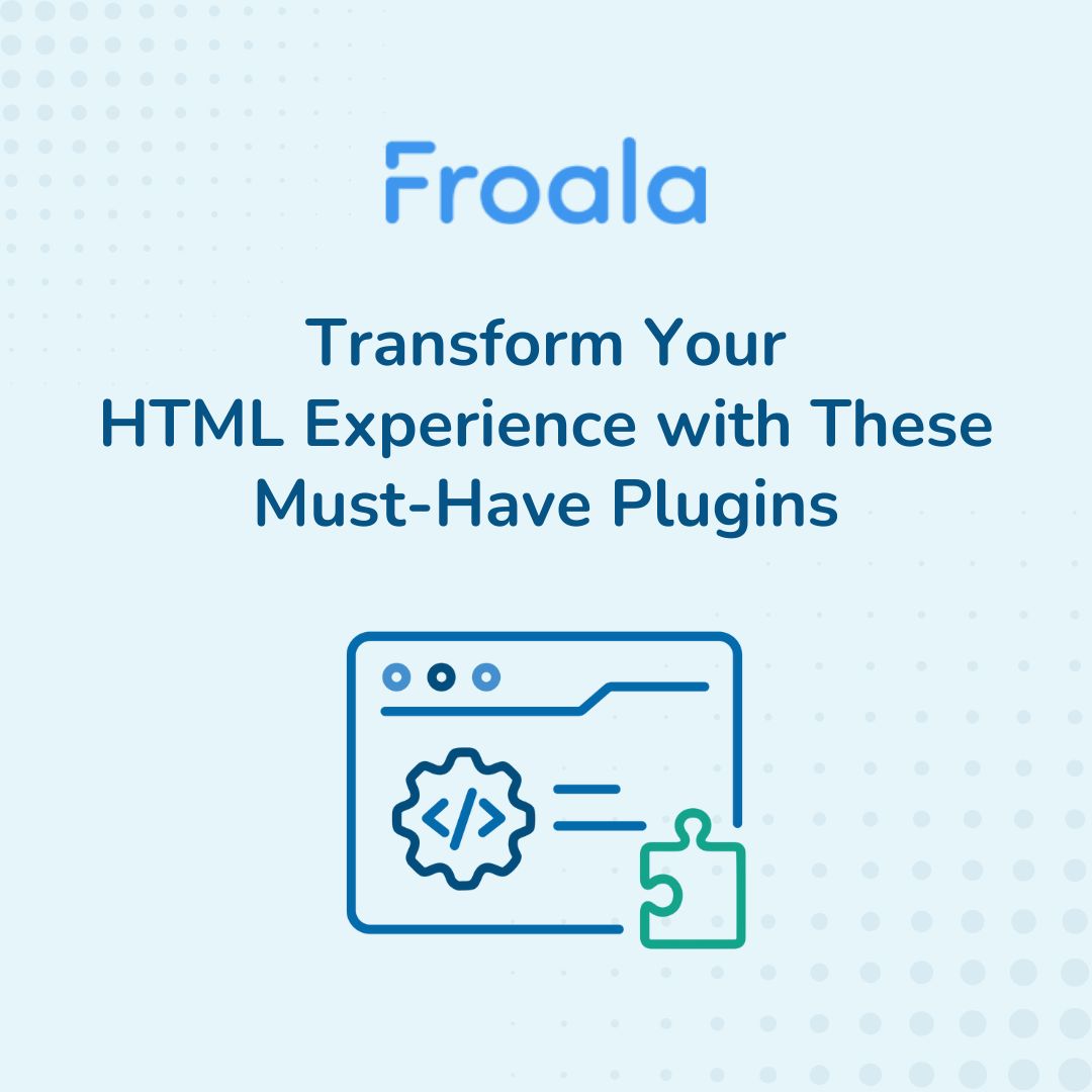 Froala on LinkedIn: #froala #html #coding #webdevelopment #plugins Froala on LinkedIn: #froala #html #coding #webdevelopment #plugins