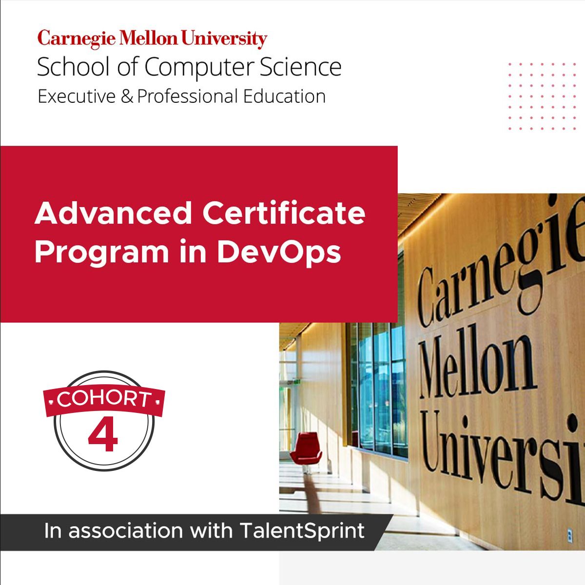 TalentSprint on LinkedIn: DevOps Course: Advanced Certification at CMU TalentSprint on LinkedIn: DevOps Course: Advanced Certification at CMU