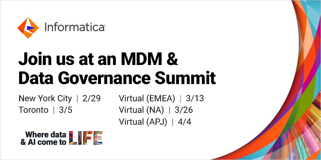 Nathan Turajski on LinkedIn: MDM & Data Governance Summit Nathan Turajski on LinkedIn: MDM & Data Governance Summit