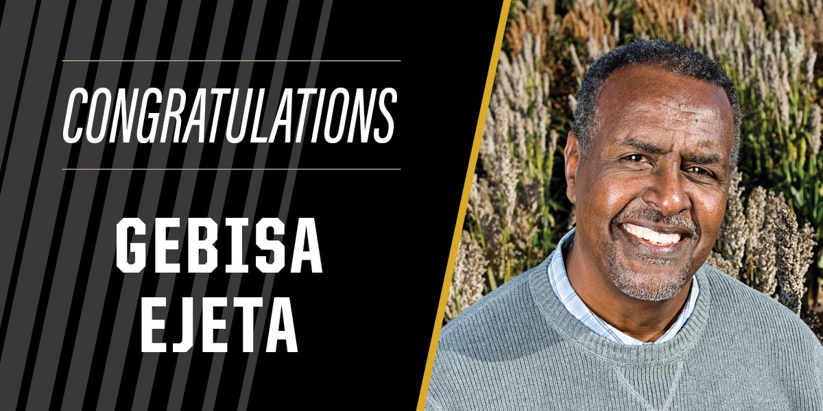 Gebisa Ejeta, Executive Director of the Purdue Center for Global Food ... Gebisa Ejeta, Executive Director of the Purdue Center for Global Food ...