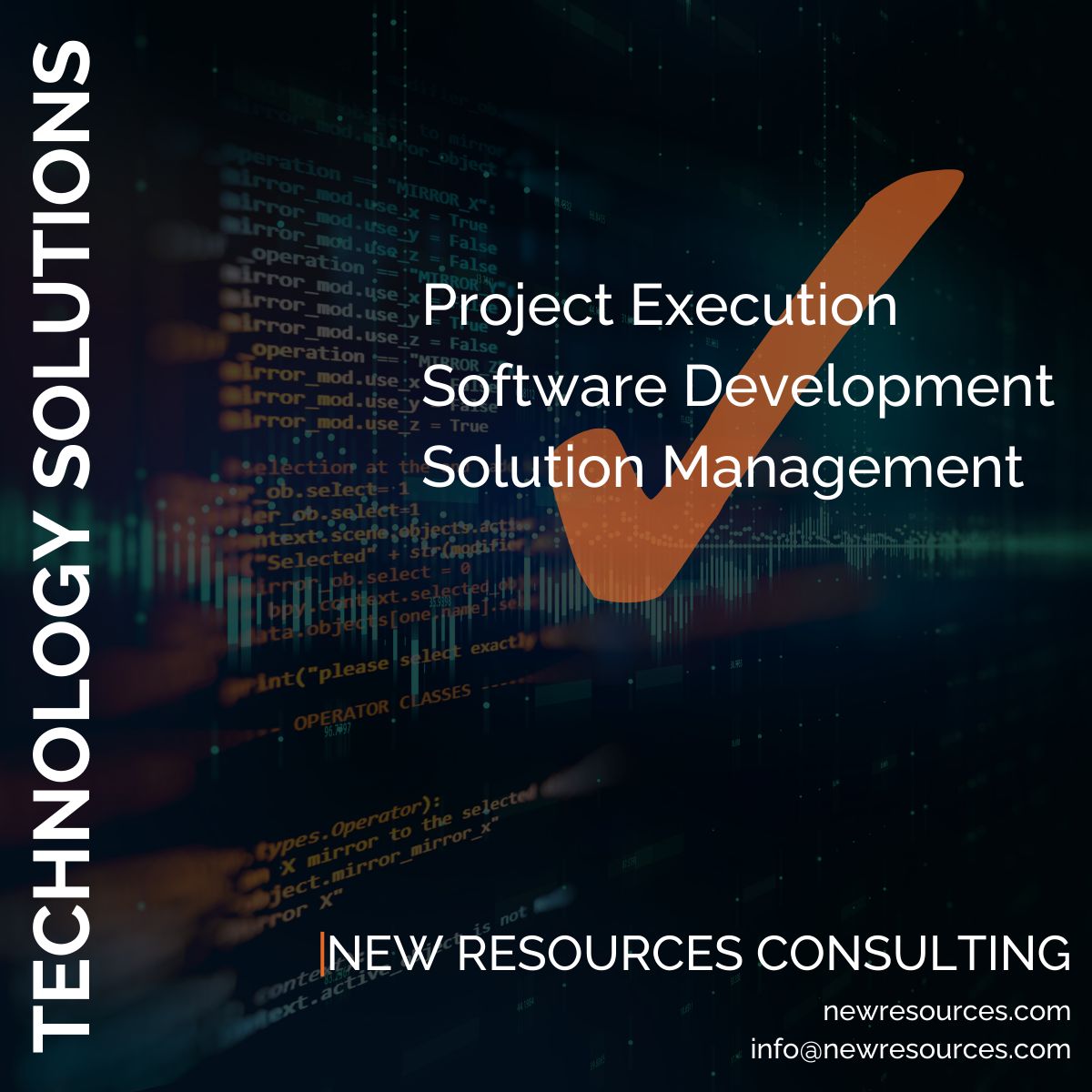 New Resources Consulting on LinkedIn: #techsolutions #projectmanagement ... New Resources Consulting on LinkedIn: #techsolutions #projectmanagement ...