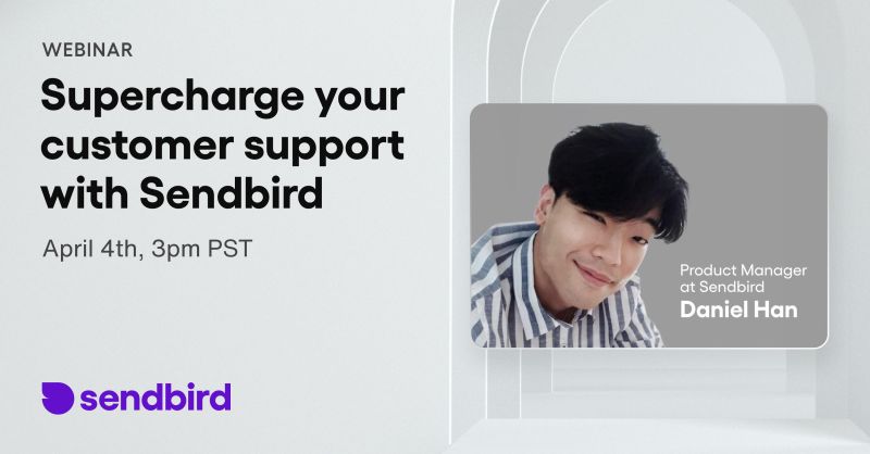Sendbird on LinkedIn: Supercharge your customer support with Sendbird Sendbird on LinkedIn: Supercharge your customer support with Sendbird