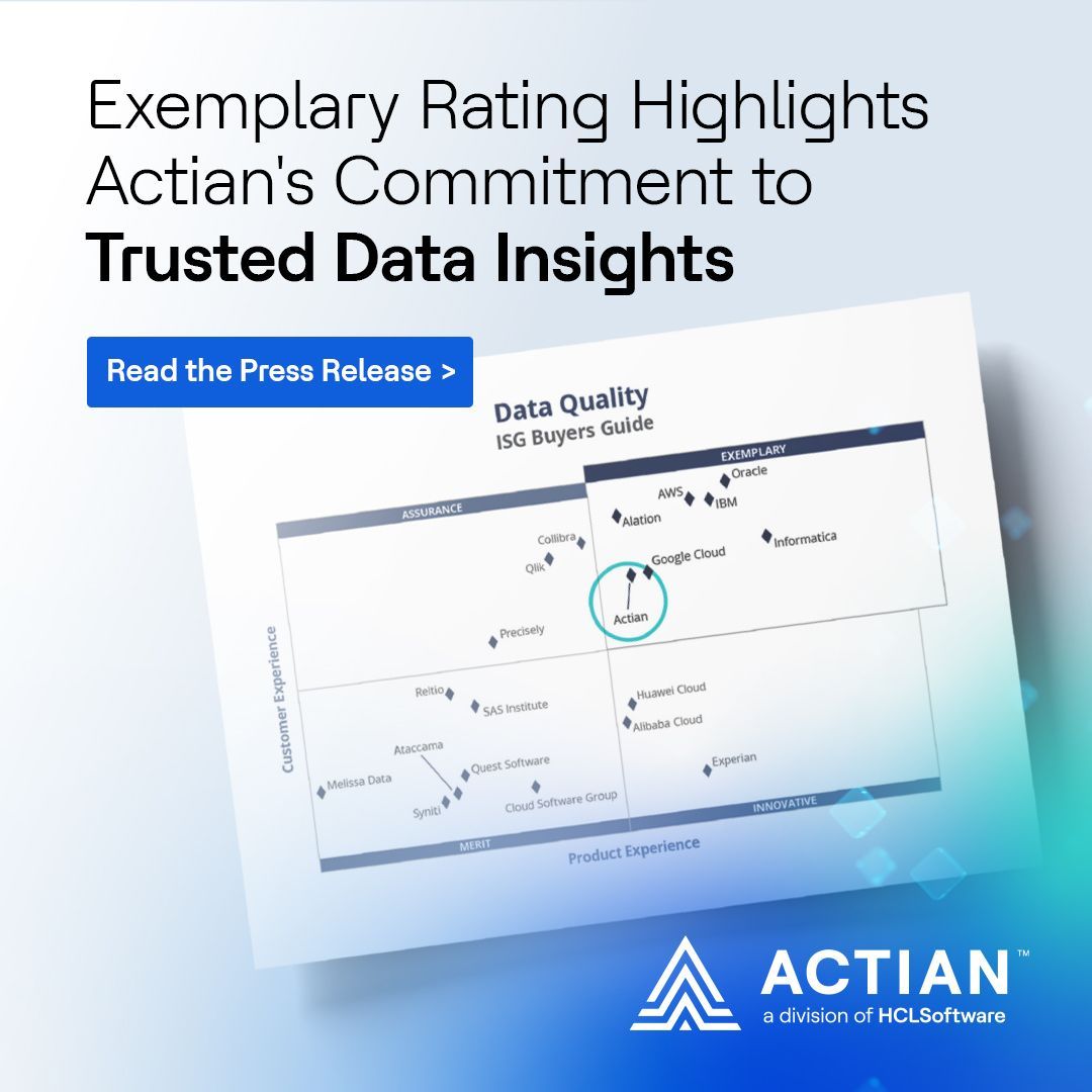 Actian on LinkedIn: #dataquality #dataintegration #dataintelligence Actian on LinkedIn: #dataquality #dataintegration #dataintelligence
