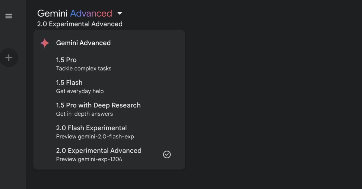 erik rex on LinkedIn: Gemini subscribers can now use 2.0 Experimental ... erik rex on LinkedIn: Gemini subscribers can now use 2.0 Experimental ...