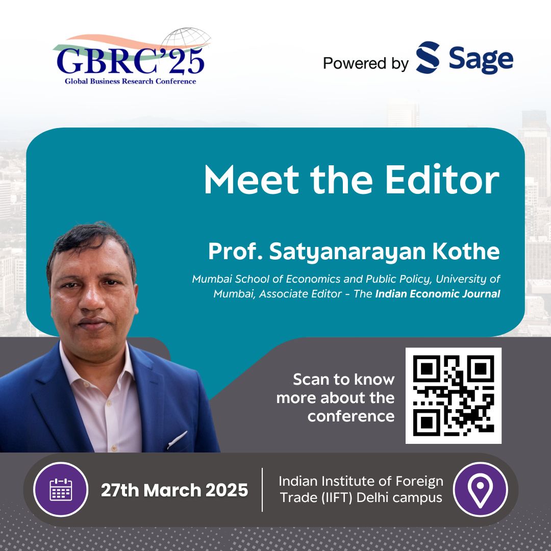 Attending GBRC 2025 at IIFT Delhi? Join Sage editors Professor… | Sage ... Attending GBRC 2025 at IIFT Delhi? Join Sage editors Professor… | Sage ...